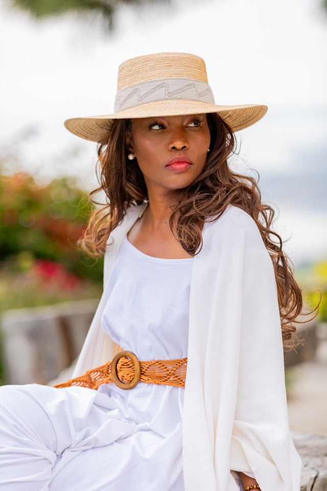 A distinct collection of fashionable turbans, scarves and headbands ...